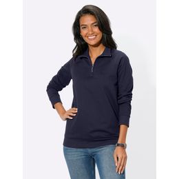 Sweatshirt Catamaran Gr. 36/38, blau (marine) Damen Sweatshirts