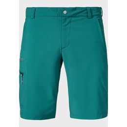 Schöffel Bermudas SCHÖFFEL "Shorts Folkstone" Gr. 54, Normalgrößen, grün (6895, grün) Herren Hosen