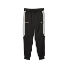 Sporthose Puma "Mercedes-AMG Petronas F1 MT7+ Trainingshose Herren" Gr. L, Normalgrößen, schwarz (black) Herren Hosen