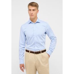 Langarmhemd Eterna "SLIM FIT" Gr. 37, Normalgrößen, blau (hellblau) Herren Hemden