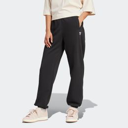 Sporthose adidas originals "ESS JOGGERS", Damen, Gr. S, N-Gr, schwarz, Obermaterial: 80% Baumwolle, 20% Polyester, sportlich, Hosen