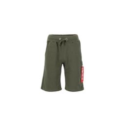 Shorts Alpha Industries "Alpha Industries Men - X-Fit Cargo Short" Gr. M, Normalgrößen, grün (dark green) Herren Hosen