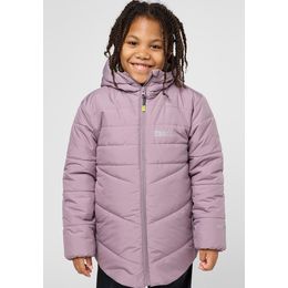 Outdoorjacke Jack Wolfskin "SOLYD INS COAT G" Gr. 104, lila (wild, blossom) Kinder Jacken