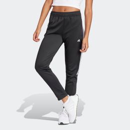 Sporthose adidas Sportswear "W TIRO CB PT", Damen, Gr. XXL, N-Gr, schwarz-weiß (schwarz, weiß), Obermaterial: 70% Polyester, 30% Baumwolle, sportlich, Hosen