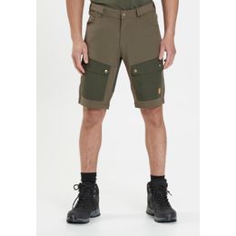 Shorts WHISTLER "ERIC" Gr. 4XL, US-Größen, grün (dunkelgrün-grün) Herren Hosen mit atmungsaktivem Funktionsstretch