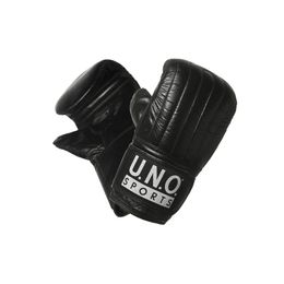 Boxhandschuhe U.N.O. Sports "Punch" Gr. S, schwarz, Boxhandschuhe, S, Obermaterial: 100% Rindsleder