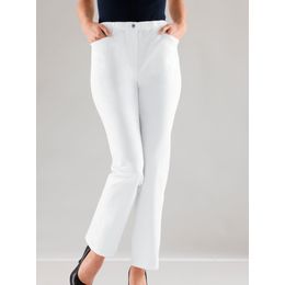 Schlupfjeans Classic Basics Gr. 40, Normalgrößen, weiß Damen Jeans