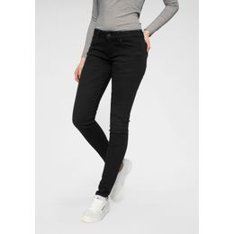 Skinny-fit-Jeans Pepe Jeans "SOHO" Gr. 25, Länge 30, schwarz (s98 10oz) Damen Jeans im 5-Pocket-Stil mit 1-Knopf Bund und Stretch-Anteil