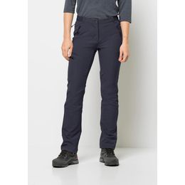 Funktionshose Jack Wolfskin "GEIGELSTEIN PANTS W" Gr. 42, Normalgrößen, grau (graphite) Damen Hosen