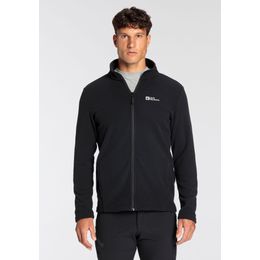 Fleecejacke Jack Wolfskin Gr. S, schwarz (black, grey) Herren Jacken