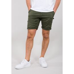 Shorts Alpha Industries "Alpha Industries Men - Kerosene Short" Gr. 32, Normalgrößen, grün (dark olive) Herren Hosen