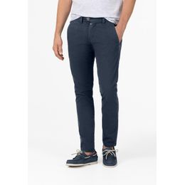 Chinos Timezone "Slim JannoTZ" Gr. 30/34, Länge 34, blau Herren Hosen