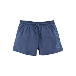 Badeshorts Bench. Gr. M (50), N-Gr, blau Herren Badehosen mit seitlichem Logoschriftzug