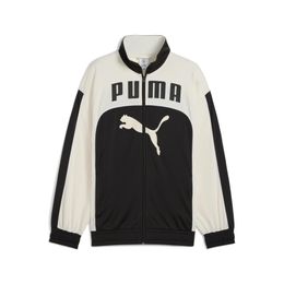 Sweatjacke Puma "FUTURE ARCHIVE Jacke Erwachsene" Gr. L, schwarz (black alpine snow white) Herren Sweatjacken