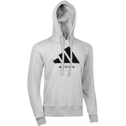 Hoodie adidas Performance "Community “Boxing”" Sweatshirts Gr. L, grau Herren