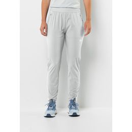 Relaxhose Jack Wolfskin "PRELIGHT CHILL PANTS W" Gr. L (42/44), Normalgrößen, grau (cool, grey) Damen Hosen