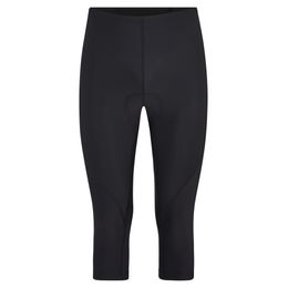 Radhose Ziener "NUCIA X-FUNCTION", Damen, Gr. 40, EURO-Größen, schwarz, Obermaterial: 80% Nylon (recycelt), 20% Elasthan, Hosen