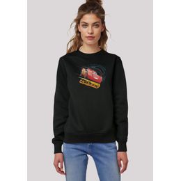 Sweatshirt F4NT4STIC "Cars Lightning McQueen Disney" Gr. L, schwarz Damen Sweatshirts Premium Qualität