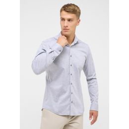 Langarmhemd Eterna "SLIM FIT" Gr. 42, Normalgrößen, grau Herren Hemden