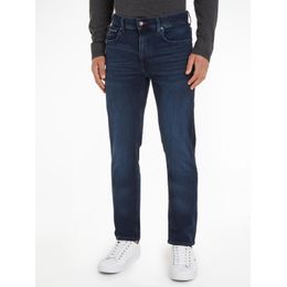 Slim-fit-Jeans Tommy Hilfiger "Bleecker" Gr. 29, Länge 32, blau (iowa blue black) Herren Jeans mit Baumwoll-Denim Stretch, extra bequem