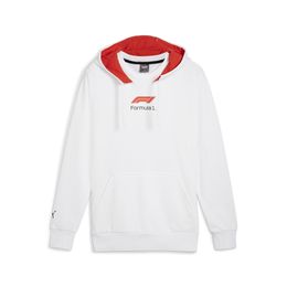 Hoodie Puma "F1 Graphic Herren" Gr. S, weiß (white) Herren Sweatshirts