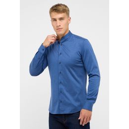 Langarmhemd Eterna "SLIM FIT" Gr. 40, Normalgrößen, blau Herren Hemden