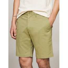 Bermudas Tommy Hilfiger "BROOKLYN SHORT 1985" Gr. 30, N-Gr, grün (faded olive) Herren Hosen