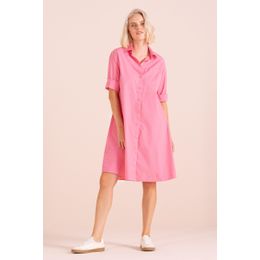 Sommerkleid SENSES.THE LABLE Gr. L, US-Größen, pink (soft pink) Damen Kleider aus Baumwolle