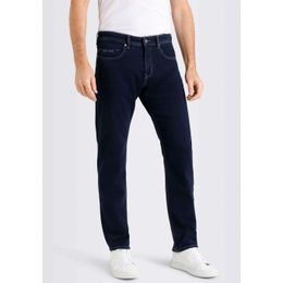 Regular-fit-Jeans MAC "Ben" Gr. 30, Länge 32, blau (blue black wash) Herren Jeans