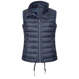 Steppweste LPO "GREENLAND II VEST Women" Gr. 36/38 (M), blau (navy) Damen Westen zum Wenden