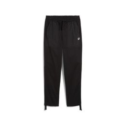 Sporthose Puma "DOWNTOWN Parachute-Hose Herren" Gr. XXL, Normalgrößen, schwarz (black) Herren Hosen