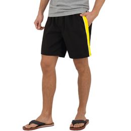 Jerseyhose TRIGEMA "TRIGEMA Bade-/Freizeitshorts" Gr. L, US-Größen, schwarz Herren Hosen