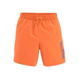 Badeshorts s.Oliver "Philip Kids" Gr. 158/164, N-Gr, orange Kinder Badehosen im schlichten Design