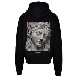 Kapuzenpullover F4NT4STIC "SCULPTURE HOODIE VISUALIZATION" Gr. L, schwarz Herren Pullover Print