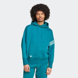 Kapuzensweatshirt adidas originals "NEU C HD" Gr. L, grün (legacy teal) Herren Sweatshirts