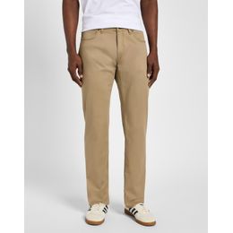 5-Pocket-Hose Lee "Extreme Motion" Gr. 32, Länge 32, braun (oscar khaki) Herren Hosen Extreme Motion Stretchware