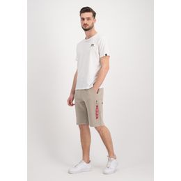 Shorts Alpha Industries "Alpha Industries Men - X-Fit Cargo Short" Gr. L, Normalgrößen, beige (vintage sand) Herren Hosen