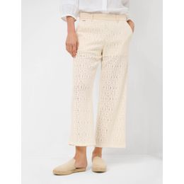 5-Pocket-Hose Brax "Style MAINE S" Gr. 40K (20), Kurzgrößen, beige Damen Hosen