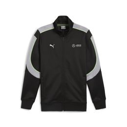 Sweatjacke Puma "Mercedes-AMG Petronas F1 MT7+ Trainingsjacke Herren" Gr. M, schwarz (black) Herren Sweatjacken