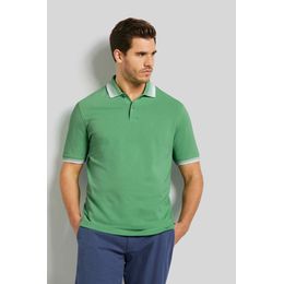 Poloshirt Bugatti Gr. L, grün (mint) Herren Shirts mit modernem Farbverlauf am Kragen