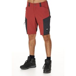 Shorts WHISTLER "ROMMY" Gr. M, US-Größen, rot (dunkelrot) Herren Hosen mit atmungsaktivem Materialmix