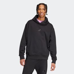 Kapuzensweatshirt adidas Sportswear "M A SZN FT HD" Gr. S, schwarz (black) Herren Sweatshirts