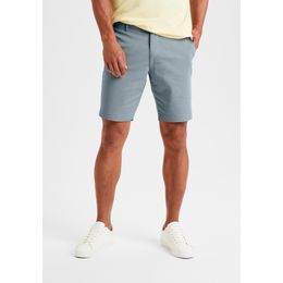 H.I.S. Chinoshorts H.I.S "regular-fit" Gr. 32, N-Gr, blau (graublau) Herren Hosen Shorts aus elastischer Baumwoll-Qualität