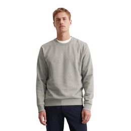 Marc O'Polo Sweatshirt MARC O'POLO "aus reiner Bio-Baumwolle" Gr. L, grau Herren Sweatshirts