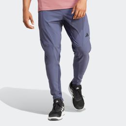 Sporthose adidas Performance "D4T HYBRID PANT" Gr. L, N-Gr, blau (shadow navy) Herren Hosen