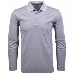 Longshirt Ragman Gr. 106, blau (taubenblau) Herren Shirts