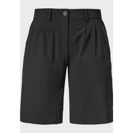 Schöffel Bermudas SCHÖFFEL "Shorts Annecy L" Gr. 44, Normalgrößen, schwarz (9990, schwarz) Damen Hosen