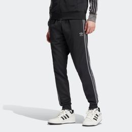 Sporthose adidas originals "SST TP" Gr. XXXL, N-Gr, schwarz (black, grey four) Herren Hosen Superstar