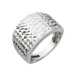 Fingerring Jobo Fingerringe Gr. 50, Silber 925 (Sterlingsilber), silberfarben (silber 925) Damen 925 Silber mit Struktur