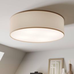 TK Lighting Deckenleuchte Rondo, beige, Metall, Ø 45 cm, E27